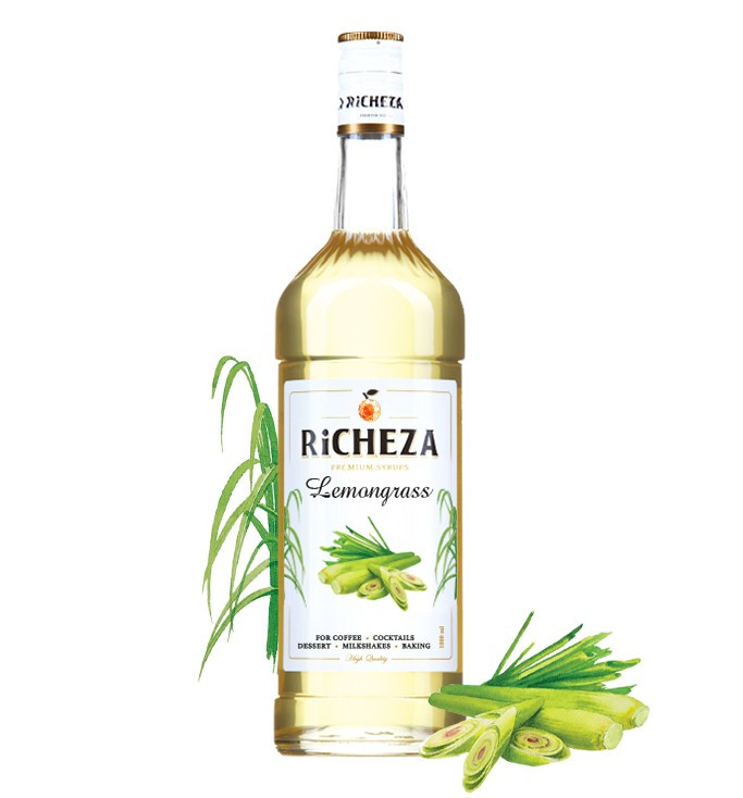 Сироп RiCHEZA Лемонграсс 1л для кофе купить в интернет-магазине MAJARO